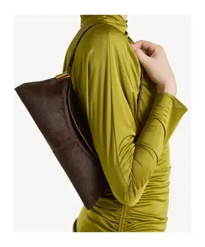 Balmain 64-83 Small Bag In Pony-effect Leather