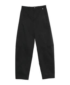 Herno Casual Trousers With Belt Loops - Black