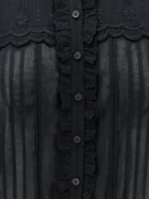Isabel Marant Étoile Long-sleeved Ruffled Dress