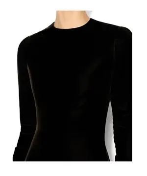 Alaïa Cinched Dress Velvet
