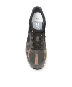 Premiata Lace-up Round Toe Low-top Sneakers
