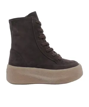VIC MATIE Platform Ankle Boots - Black