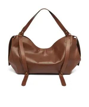 DIESEL® D-one-large Top-handle Bag In Treated Leather