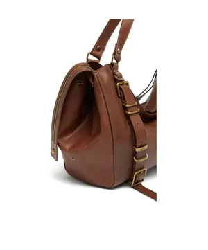 DIESEL® D-one-large Top-handle Bag In Treated Leather