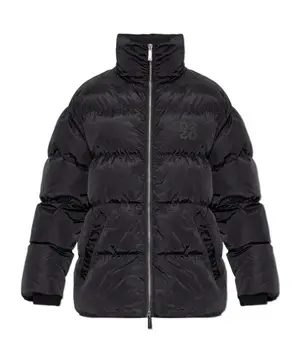 Dsquared2 Long-sleeved Padded Jacket With Logo