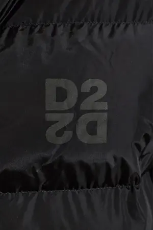 Dsquared2 Long-sleeved Padded Jacket With Logo