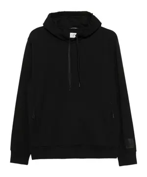 C.P. COMPANY Metropolis Series Logo-patch Hoodie