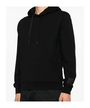 C.P. COMPANY Metropolis Series Logo-patch Hoodie