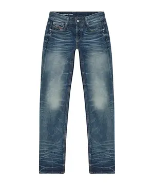 DIESEL® Regular Jeans Regular Waist D-heel - Medium Blue