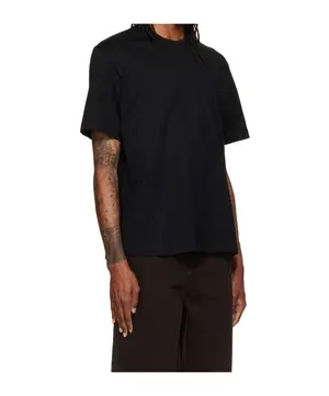 WOOYOUNGMI Flower-print Logo-patch T-shirt