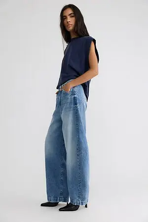 ICON DENIM LOS ANGELES Lila Lantern Jeans - Eclipse