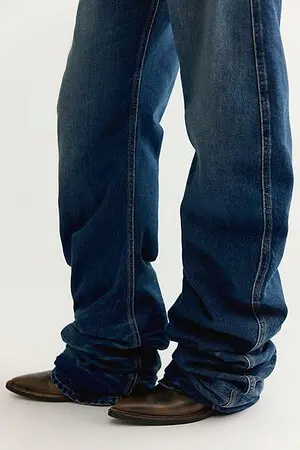 ICON DENIM LOS ANGELES Riri Stacked Barrel Jeans