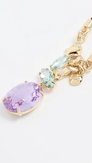 ROXANNE ASSOULIN Crystal Granita Le Petite Cord Necklace