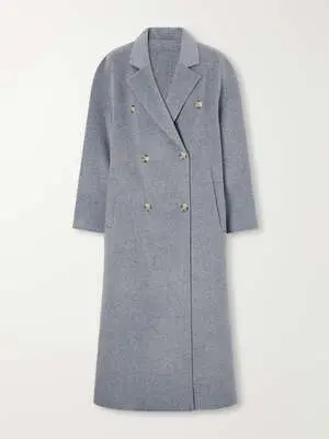 Loulou De Saison Irvin Double-breasted Wool And Cashmere-blend Coat