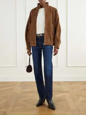 AGOLDE Blair Suede Jacket