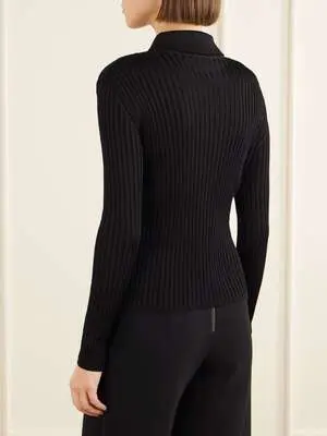 Balmain Ribbed Polo Shirt
