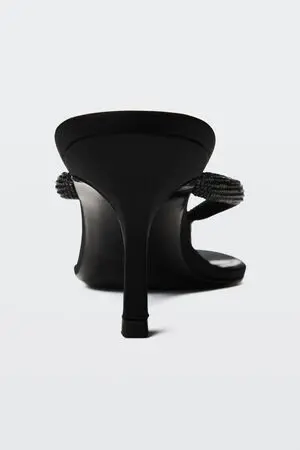 Alexander Wang Courtney 65mm Thong Logo Sandal