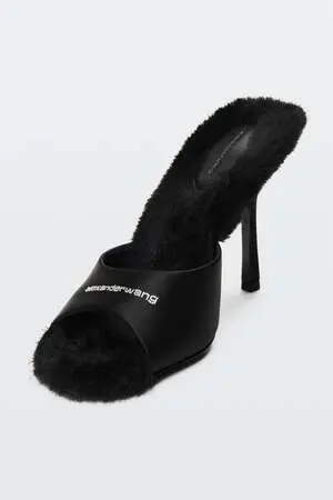 Alexander Wang Cher 105mm Mule - Black
