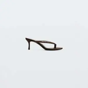 Alexander Wang Courtney 65mm Thong Logo Sandal