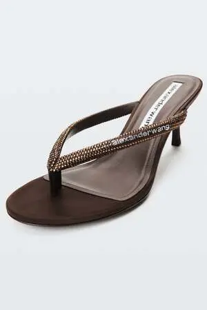 Alexander Wang Courtney 65mm Thong Logo Sandal