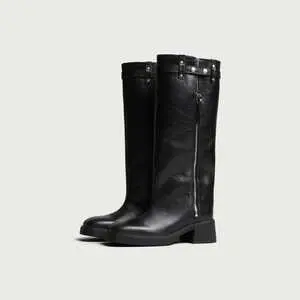 MIISTA Izolda Zipper Tall Boots