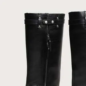 MIISTA Izolda Zipper Tall Boots