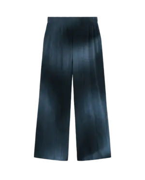 THINKING MU Whisper Maro Pleated Trousers - Blue