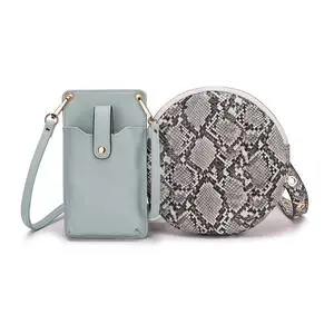 MKF COLLECTION - J'OMOR Hailey Phone Crossbody Bag Denim - Blue