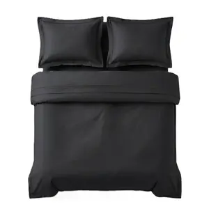 PURE PARIMA Yalda Comforter Set - Black