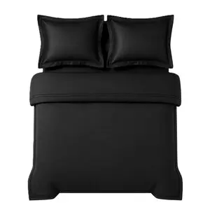 PURE PARIMA Yalda Comforter Set - Black