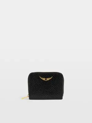 Zadig&Voltaire Mini Zv Soft Wild Coin Purse