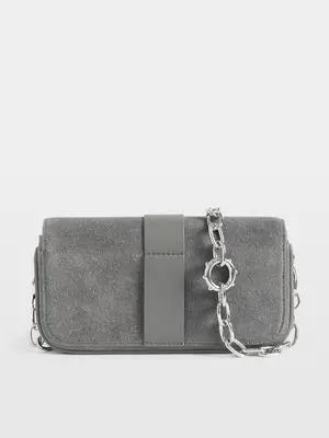 Zadig&Voltaire Kate Wallet Suede Bag
