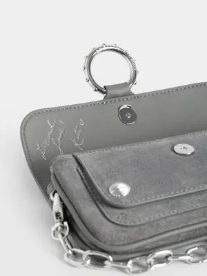 Zadig&Voltaire Kate Wallet Suede Bag