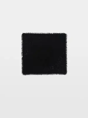 Zadig&Voltaire Mini Stevie Strass Western Scarf - Black