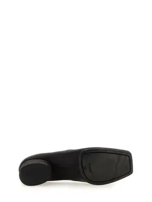 UMA WANG Ballerina In Pelle Con Tacco Medio