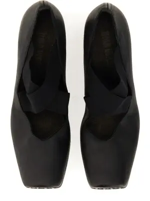 UMA WANG Ballerina In Pelle Con Tacco Medio