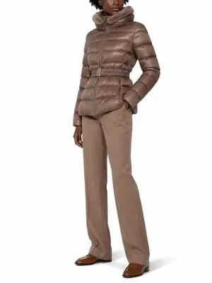 Herno Piumino Belted Down Jacket - Brown