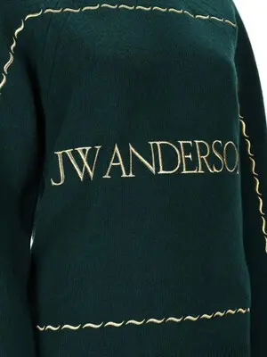 JW Anderson Maglia Con Logo Ricamato
