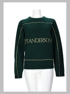 JW Anderson Maglia Con Logo Ricamato