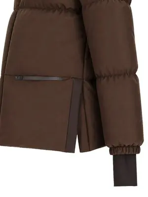 Herno Hooded Down Jacket - Brown