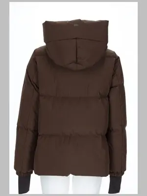 Herno Hooded Down Jacket - Brown