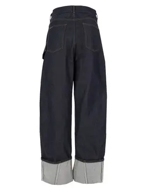 JW Anderson Jeans Twisted Turn-up Workwear