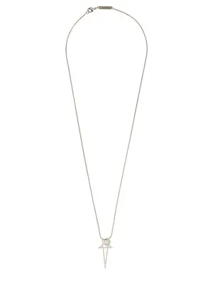 Rick Owens Pentagram Charm Necklace