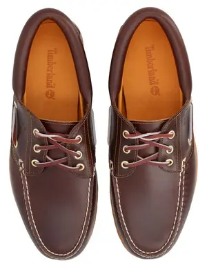 Timberland Authentic 3-eye Classic Lug Moc Toe Boat Shoes