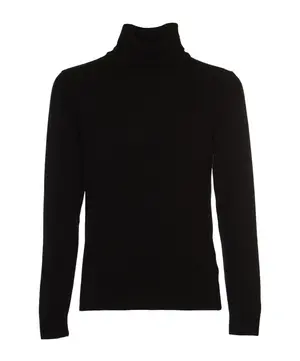 DANIELE FIESOLI High-necked Long-sleeved Sweater - Black