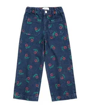 BOBO CHOSES Belt-loop Jeans - Navy Blue F