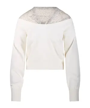 Giuseppe Di Morabito Embellished V-neck Sweater