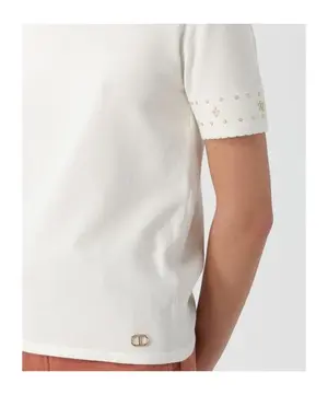 TWINSET Short-sleeve Embellished Top