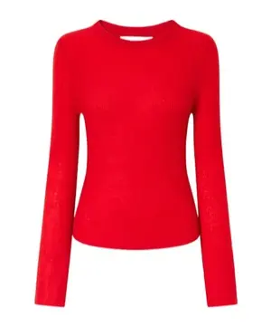 Citizens Of Humanity Ribbed Crewneck Long Sleeve Sweater