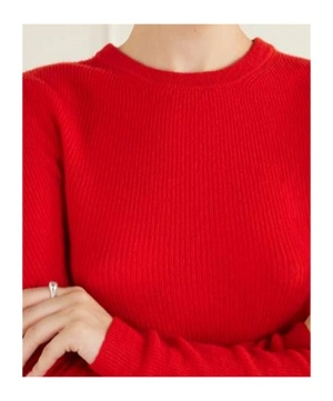 Citizens Of Humanity Ribbed Crewneck Long Sleeve Sweater
